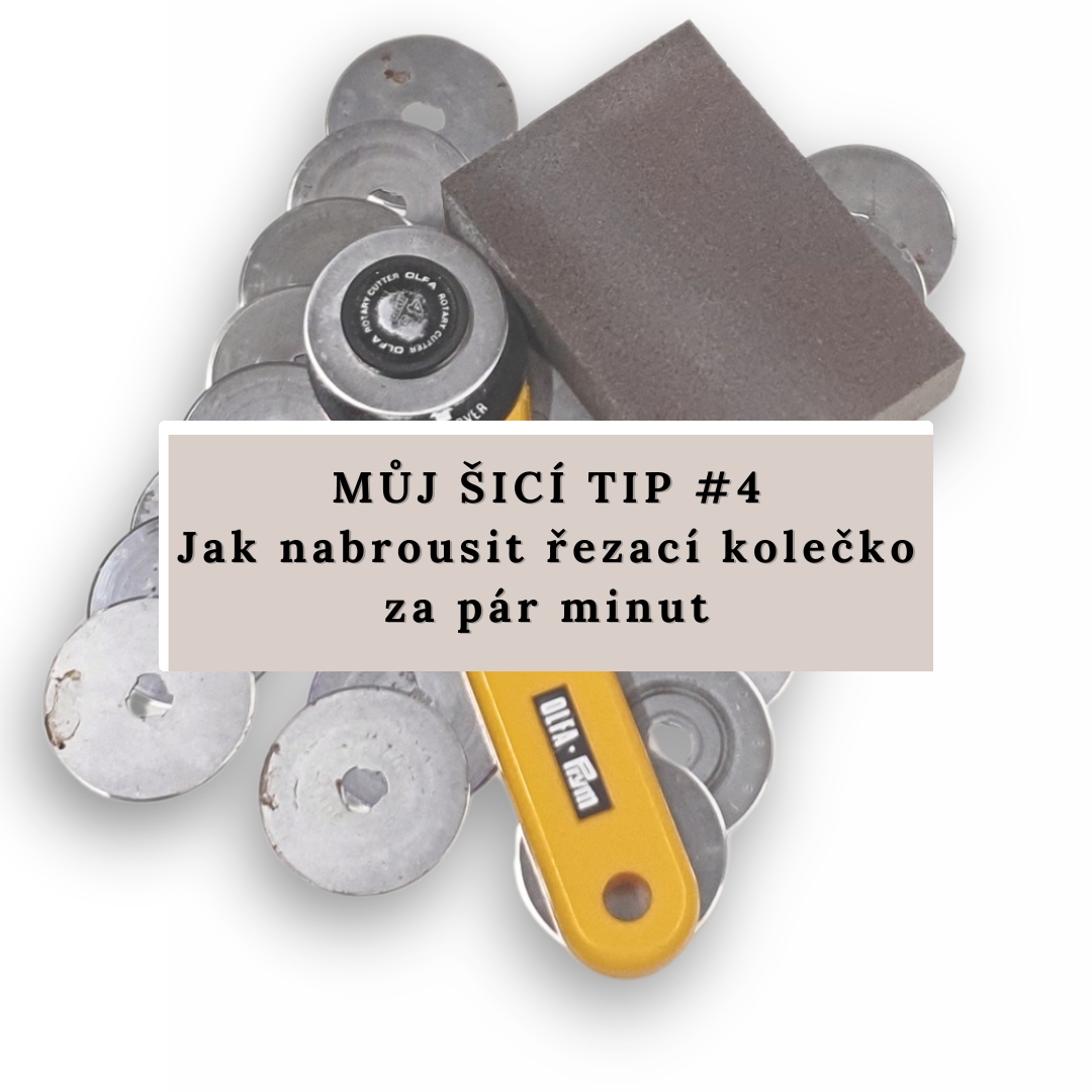 Jak nabrousit patchworkové řezací kolečko – můj jednoduchý (šicí) tip ️ ...